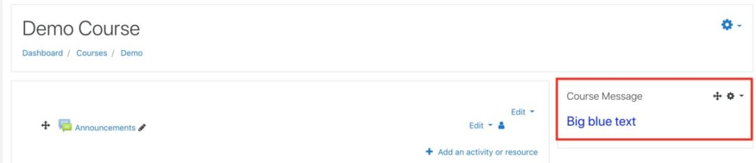How to add CSS styles to a single Moodle course if you are not an administrator - Ricoshae
