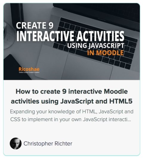 How to add CSS styles to a single Moodle course if you are not an administrator | Ricoshae